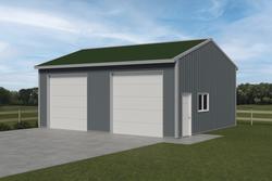 Yorkville Post Frame Building 24'W x 30'L x 12'H Material List at Menards®