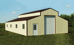 32'W x 36'L x 14'H Monitor Post Frame Building Material List at Menards®