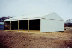 40'W x 72'L x 12'H Agricultural Post Frame Building Material List at ...