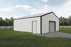 Yankton Post Frame Building 24'W x 27'L x 8'H Material List at Menards®