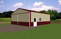 Ames Post Frame Building 24'W x 27'L x 10'H Material List at Menards®