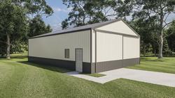 Scottsbluff Post Frame Building 30'W x 45'L x 12'H Material List at ...