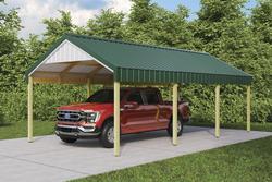 14'W x 27'L x 8'H Pro-Port™ Surface Mounted Posts Material List at Menards®