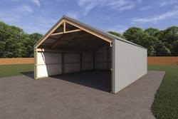 21'W x 27'L x 8'H Pro-Port™ Surface Mounted Posts Material List at Menards®