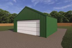 21'W x 18'L x 8'H Pro-Port™ Embedded Posts Material List at Menards®