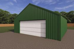 25'W x 27'L x 8'H Pro-Port™ Embedded Posts Material List at Menards®