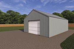 18'W x 27'L x 8'H Pro-Port™ Embedded Posts Material List at Menards®