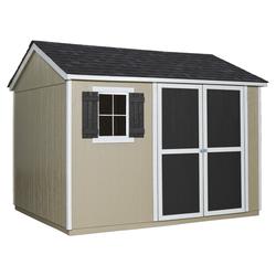 Avondale 10 x 8 Wood Outdoor Storage Shed with Floor Material List at ...