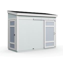 Cambria 10 x 4 Wood Outdoor Storage Shed with Floor Materials List at ...
