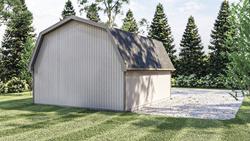 Flint 2-Car Garage 24' x 28' x 8' Material List at Menards®