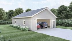 Stella 2-Car Garage 28' x 40' x 9' Material List at Menards®