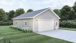 Stella 2-Car Garage 28' x 40' x 9' Material List at Menards®