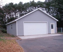 Stella 2-Car Garage 28' x 40' x 9' Material List at Menards®