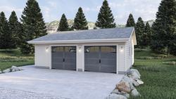 Westfield 2-Car Garage 24' x 28' x 8' Material List at Menards®