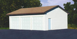 Whitman 3-Car Garage 28' x 32' x 9' Material List at Menards®