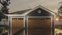Walker 3-Car Garage 32' x 40' x 9' Material List at Menards®