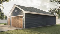 Walker 3-Car Garage 32' x 40' x 9' Material List at Menards®