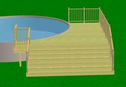 10' x 10' Pool Deck Material List at Menards®