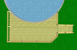 16' x 10' Attached Pool Deck Material List at Menards®