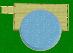 20' x 10' Freestanding Pool Deck Material List at Menards®