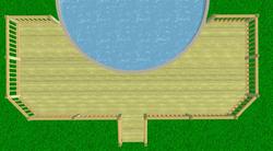 24' x 10' Freestanding Pool Deck with Angled Corners Material List at ...