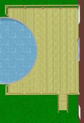 24' x 20' Attached Pool Deck Material List at Menards®