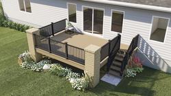 16' x 12' Leonard Deck Material List at Menards®