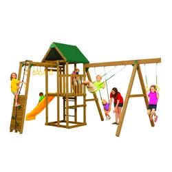 PlayStar Plateau Bronze Ready-to-Assemble 12 Activity Playset Material ...
