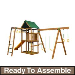PlayStar Plateau Plus Ready-to-Assemble 11 Activity Playset Material ...