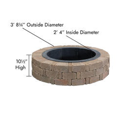 Albany Fire Pit Project Material List at Menards®