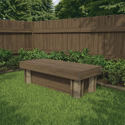 5' x 2' 1" AC2® CedarTone Premium Pressure Treated Garden Bench ...