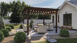 14' x 13'6" Langdon Pergola Material List at Menards®