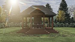 25' x 21' Sycamore Gazebo Material List at Menards®