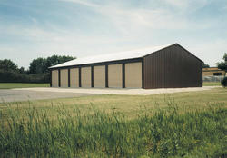 24'W x 71'5"L x 8'H Mini Warehouse Post Frame Building Material List at ...