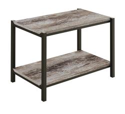Dakota™ 24-1/8"W x 17-5/8"H x 13-1/2"D Harvest 2-Shelf End Table with ...