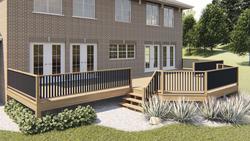 46' X 22' Evans Deck Material List at Menards®