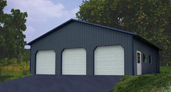 Columbus Post Frame Building 36'W x 45'L x 10'H Material List at Menards®