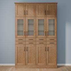 KLËARVŪE® Malmö® Suede Hutch - Cabinets Only at Menards®