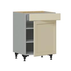 KLËARVŪE Cabinetry® 24" W x 24" D x 30" H Linsell® Ivory Base Cabinet ...