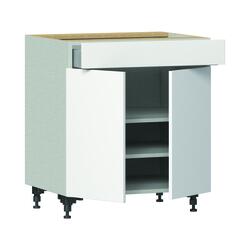 KLËARVŪE Cabinetry® 30" W x 24" D x 30" H Öland® White Base Cabinet at ...