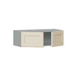KLËARVŪE Cabinetry® 30" W x 14" D x 10" H Linsell® Ivory Wall Cabinet ...