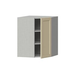 KLËARVŪE Cabinetry® 24" W x 24" D x 30" H Linsell® Ivory Wall Corner ...