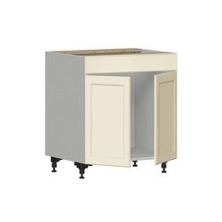KLËARVŪE Cabinetry® 30" W x 24" D x 30" H Linsell® Ivory Sink Base ...