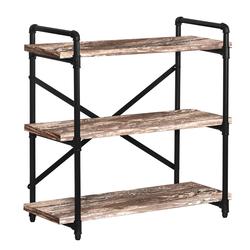 Dakota™ 36"W x 35-1/2"H x 16"D Harvest 3-Tier Designer Bookshelf with ...