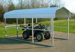 VersaTube® 8'W x 16'L x 6'9"H ATV Sport Shelter Material List at Menards®