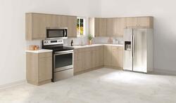 KLËARVŪE® Vårsta® Canyon 19' L-Shaped Kitchen - Cabinets Only at Menards®