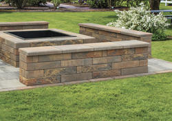 Emberstone Sitting Wall Project Material List at Menards®