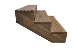 AC2® 2 x 12 x 6' Ground Contact CedarTone Pressure Treated Stair Tread ...