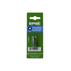 SPAX® T30 Star Drive 1" Insert Drive Bit at Menards®