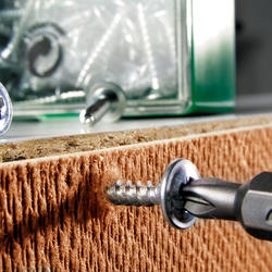 SPAX® #8 x 1-1/4" Cross Recess Drive Zinc Wafer Head Cabinet Screw - 30 ...